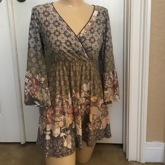 ONE WORLD | Tops | One World Wrap Chest 34 Sleeve Adorable Blouse ...