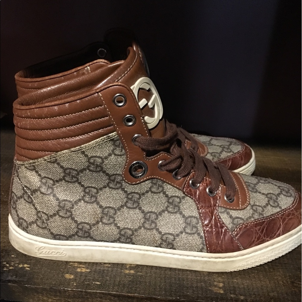 Gucci High Top Sneaker - Gem