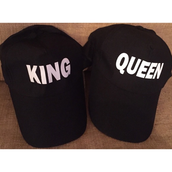 Accessories | King And Queen Baseball Caps Set | Poshmark