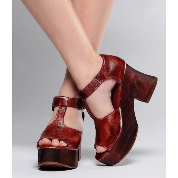 Anthropologie | Shoes | Anthropologie Bed Stu Somalia Platform Sandal ...