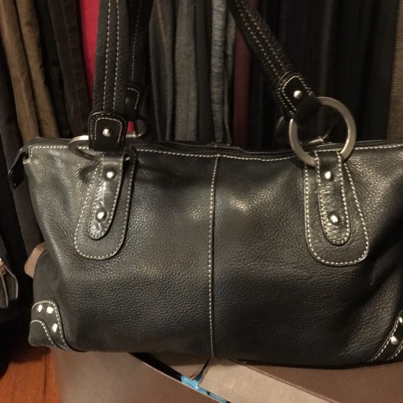 the Sak Pink Label | Bags | Black Leather Shoulder Bag The Sak Pink ...