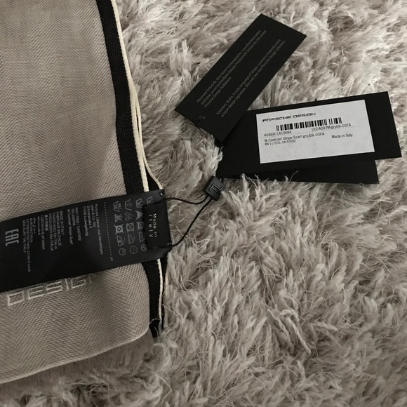 Porsche Design | Accessories | Authentic Brand New Porsche Design Scarf ...