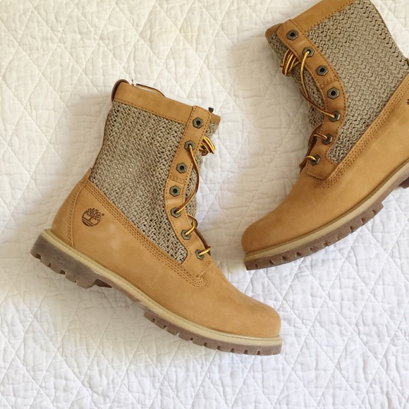 Timberland | Shoes | Timberland Authentic Open Weave Boot | Poshmark