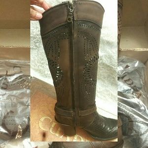 Cuadra | Shoes | Cuadra Beautiful Real Python And Leather Boots | Poshmark