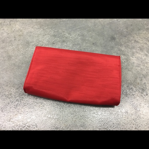 Clarins | Bags | Clarins Paris Red Queen Of Hearts Makeup Bag | Poshmark