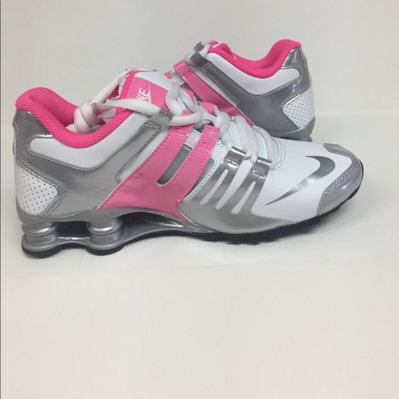 Nike | Shoes | Nike Shox Current Whtpink Silver Running Shoes Nib ...