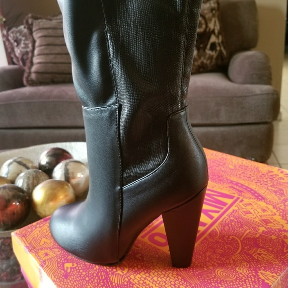 Mix No 6 | Shoes | Mix No 6 Bn Black Otk Boots | Poshmark