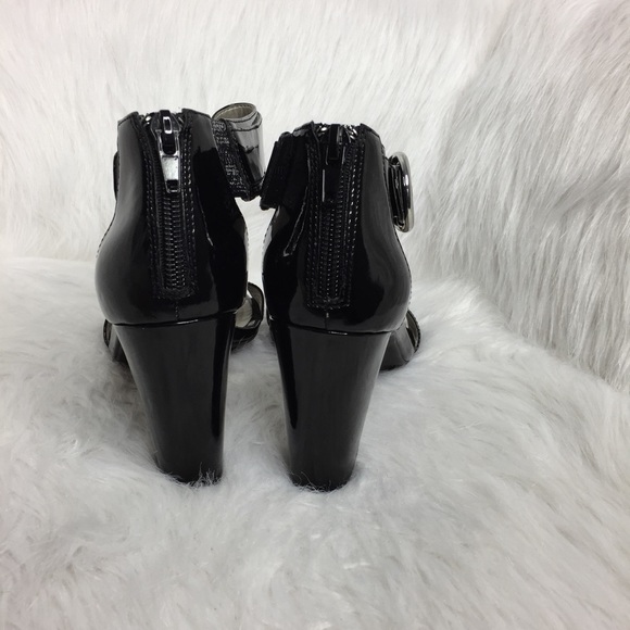 me too | Shoes | Me Too Lotus Ankle Strap Heels In Black | Poshmark