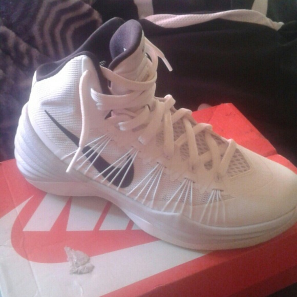 Nike | Shoes | White Hyperdunks | Poshmark