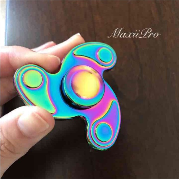 Accessories | Fidget Spinner Rainbow | Poshmark