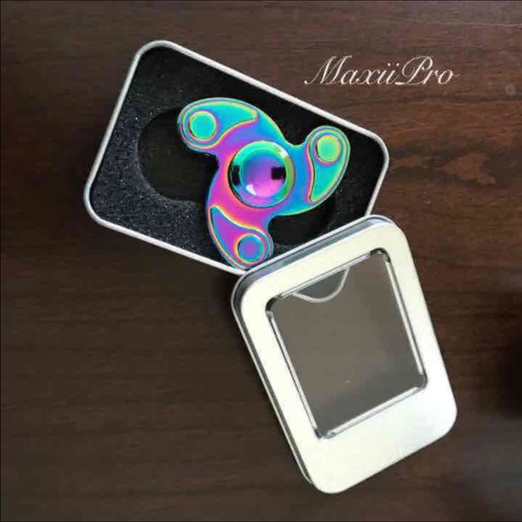 Accessories | Fidget Spinner Rainbow | Poshmark
