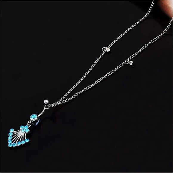 Jewelry | Blue Belly Ring Waist Chain | Poshmark