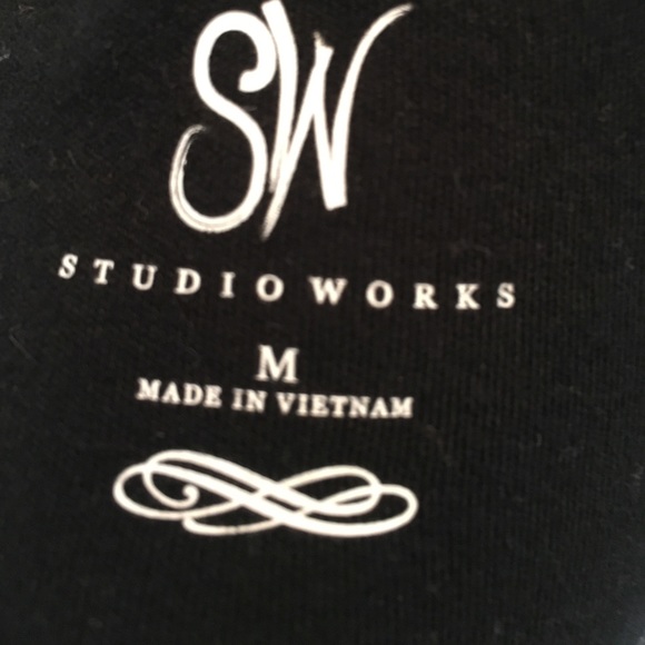 Studio Works | Tops | Studio Works V Neck Short Sleeved Tee Shirt ...