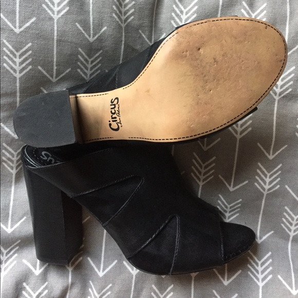 Circus by Sam Edelman | Shoes | Black Sam Edelman Slides With Mesh Cut ...