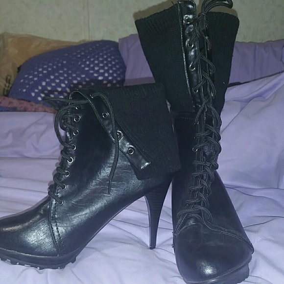 Bumper | Shoes | Sz 85 Bumper Brandstiletto Style Boot | Poshmark