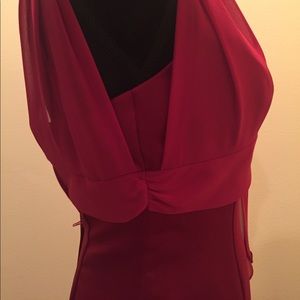 Alfred Angelo | Dresses | Prom Dress Alfred Angelo Red Empire Formal ...