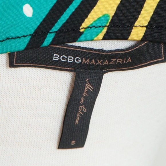 BCBGMaxAzria | Dresses | Bcbgmaxazria Colorblock Cocktail Dress | Poshmark