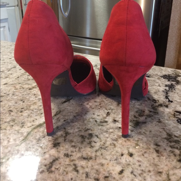 Shoes | Red Suede Sexy Stilettos Size 8 12 | Poshmark