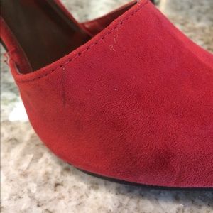 Shoes | Red Suede Sexy Stilettos Size 8 12 | Poshmark