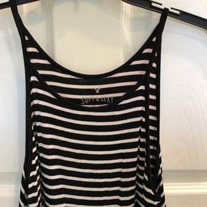 American Eagle Outfitters | Tops | Black White American Eagle Tank Top | Poshmark