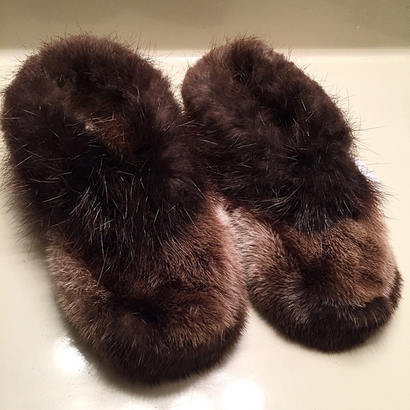 Shoes | New Beaver And Otter Fur Slippers | Poshmark