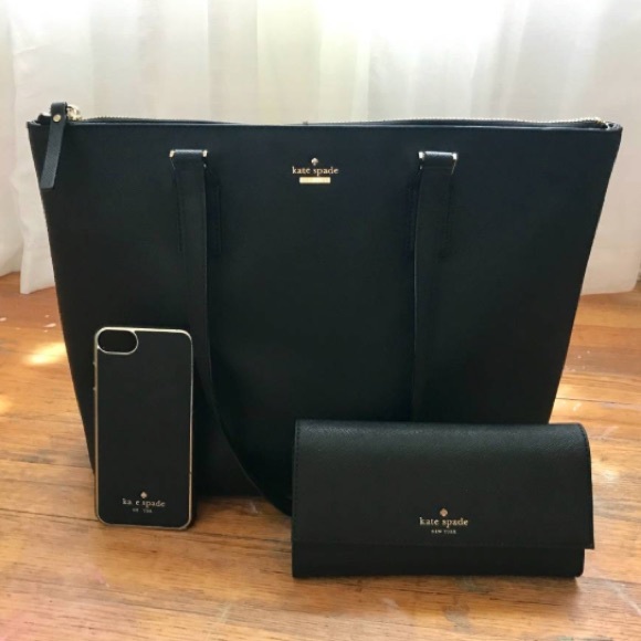 kate spade | Bags | Kate Spade New York Tote Wallet And Phone Case ...