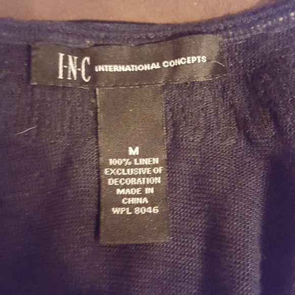 INC International Concepts | Tops | Long Sleeved Beaded Cover Up | Poshmark