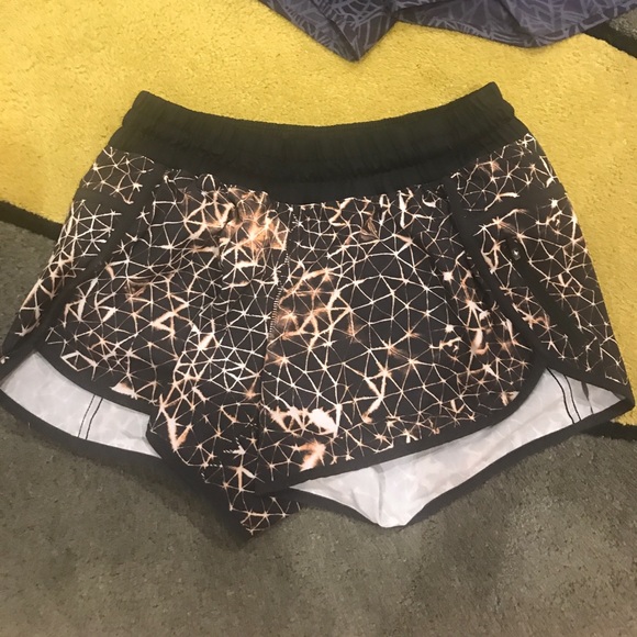 lululemon athletica | Shorts | Lululemon Tracker Shorts Size 8 Rare ...