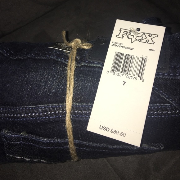 Fox | Jeans | Fox Racing Womens Snake Eyes Skinny Fit Jeans | Poshmark