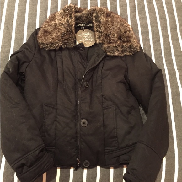 Ashley By 26 International | Jackets & Coats | Black Fur Jacket | Poshmark
