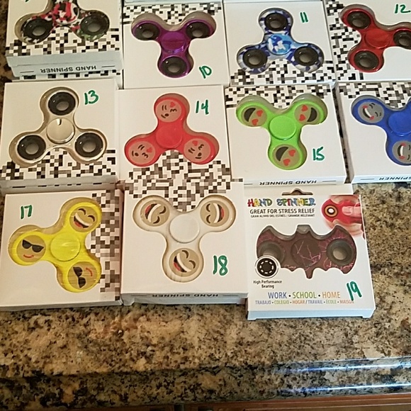Other | 4 Pack 18 Fidget Spinners | Poshmark