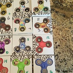 Other | 4 Pack 18 Fidget Spinners | Poshmark