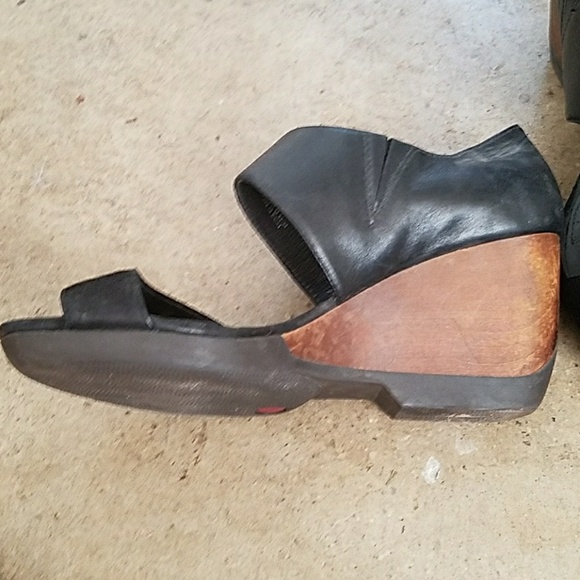 Camper | Shoes | Amazing Camper Heel Sandals Wedges Leather | Poshmark