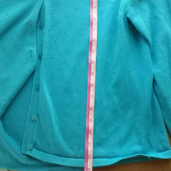 Talbots | Sweaters | Talbots Medium Light Blue Sweater Cardigan | Poshmark