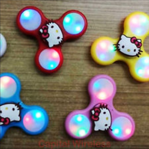Other | Hello Kitty Lighted Fidget Hand Spinner | Poshmark