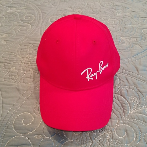 Ray-Ban | Other | Original Ray Ban Red Cap One Size | Poshmark