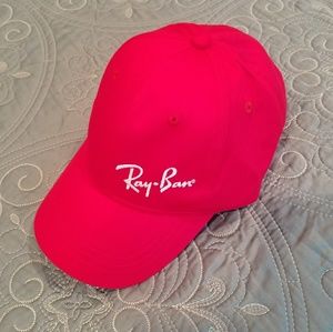 Ray-Ban | Other | Original Ray Ban Red Cap One Size | Poshmark