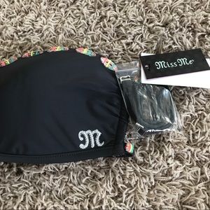 Miss Me | Swim | New Miss Me Jeweled Bandeau Bikini Top | Poshmark