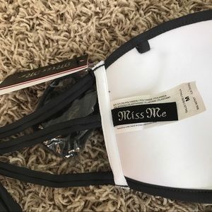 Miss Me | Swim | New Miss Me Jeweled Bandeau Bikini Top | Poshmark