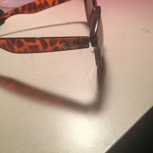 Ray-Ban | Accessories | Ray Ban Cheetah Print Gradient Sunglasses ...