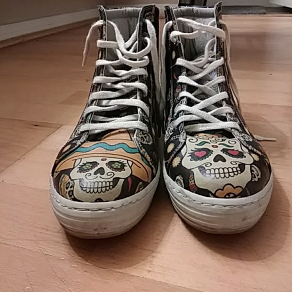 Obey | Shoes | Obey Day Of The Dead High Tops | Poshmark
