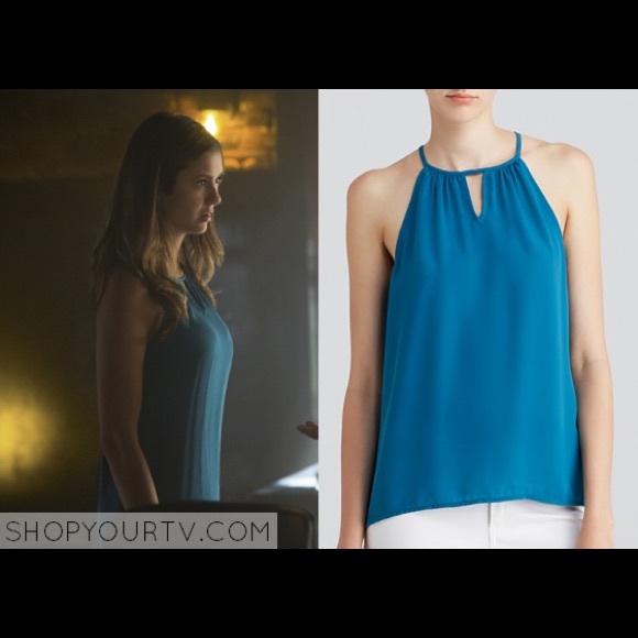 Aqua | Tops | Iso Aqua Keyhole Tank | Poshmark