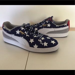 Puma | Shoes | Puma Suede Americana 4th Of July Sneaker | Poshmark