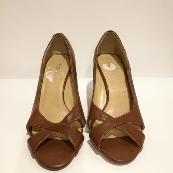 jonathan martin | Shoes | Jonathan Martin Peep Toe Wedge Sandals | Poshmark