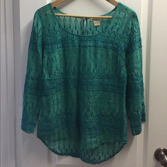 Lucky Brand | Tops | Lacy Lucky Brand Tee | Poshmark