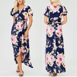 Southern Girl Fashion - LACE UP MAXI Off Shoulder Dress Long Draped ...