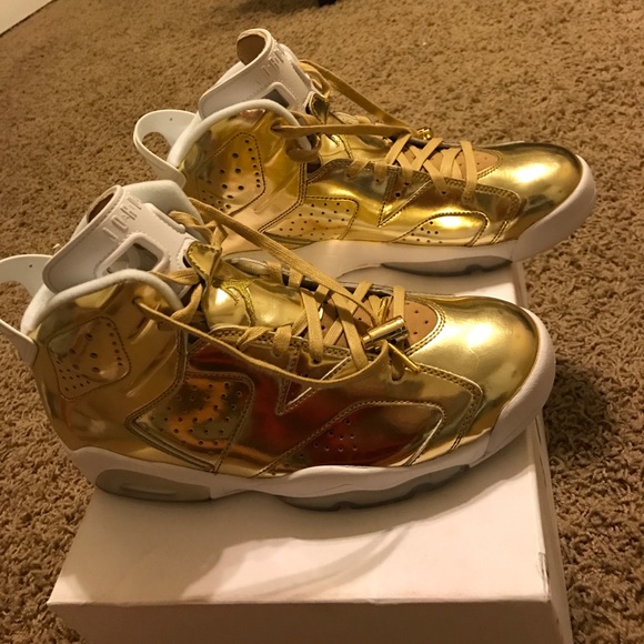 Jordan | Shoes | All Gold Air Jordan 6 Retro Pinnacle | Poshmark