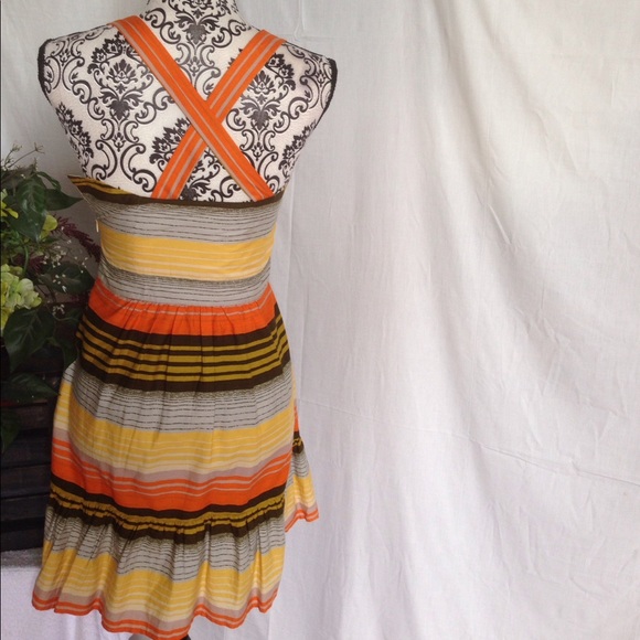 French Connection | Dresses | French Connection Cheerful Striped Dress ...