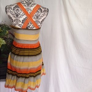French Connection | Dresses | French Connection Cheerful Striped Dress ...
