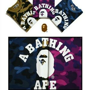 40% off Bape Shoes - BAPE "A BATHING APE" FIRE CAMO SLIP ONS WOMENS ...